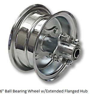 Go Kart Galaxy - 4", 5", and 6" Split Rim Steel Wheels